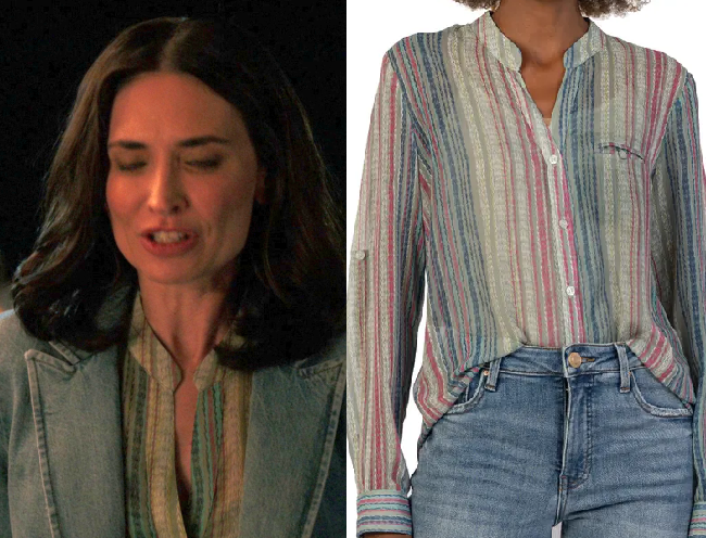 Pluribus: Season 1 Episode 3 Zosia's Striped Blouse | Shop Your TV