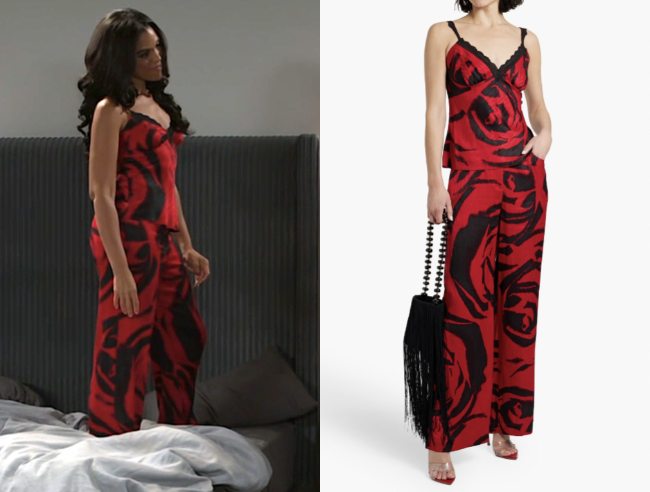 Beyond the Gates: November 2025 Dani Dupree’s Red and Black Printed ...