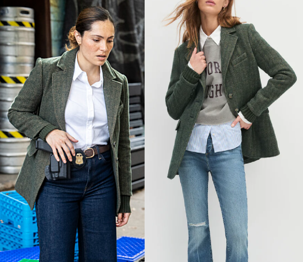 FBI: Season 8 Episode 7 Eva's Tweed Blazer | Shop Your TV