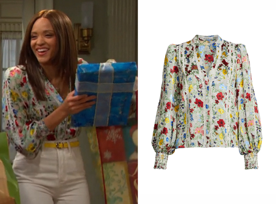 Days of Our Lives: December 2025 Lani’s Floral Blouse | Shop Your TV