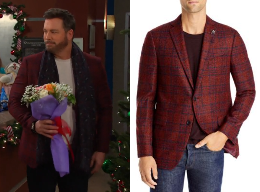 Days of Our Lives: December 2025 Brady’s Plaid Balzer | Shop Your TV